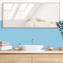 Wandverkleidung Bad Pastellblau