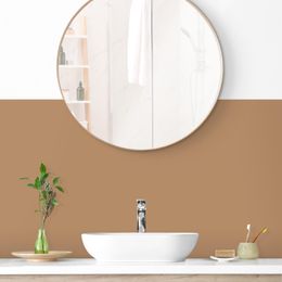 Wandverkleidung Bad Terracotta Taupe