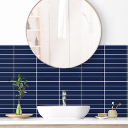 Bilderwelten Vinylteppich Aquarell Blumen Landhaus