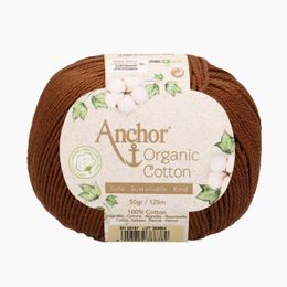 Organic Cotton von Anchor, Chestnut, aus Baumwolle