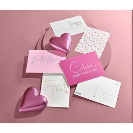 Tchibo - Postkarte &raquo;Sch&ouml;n - mehrfarbig