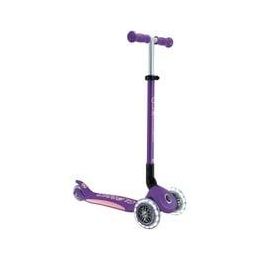 Globber Primo Foldable Plus Lights, Scooter lila/rosa