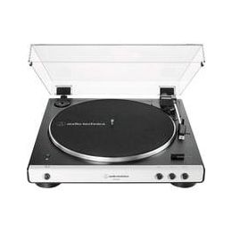 Audio-Technica AT-LP60XBTWH, Plattenspieler wei&szlig;, Bluetooth, Phonovorverst&auml;rker