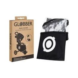 Globber EXPLORER TRIKE Regenschutz, Abdeckplane schwarz/transparent