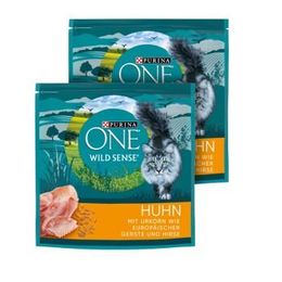 Purina ONE Wild Sense reich an Huhn 2x1,4 kg