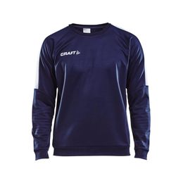 Craft Sportsweatshirt 'Progress' Herren Gr&ouml;&szlig;e S navy / wei&szlig;
