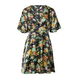 Nasty Gal Kleid Damen Gr&ouml;&szlig;e 36 gelb / hellgr&uuml;n / orange / schwarz