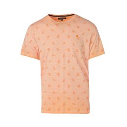 Koroshi T-Shirt Herren Gr&ouml;&szlig;e XXL orange / pfirsich