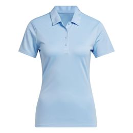 adidas Golf Funktionsshirt 'Wo's Solid Performance Short Sleeve Polo' Damen Gr&ouml;&szlig;e XXXL/4XL hellblau
