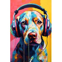SONSTIGE Acrylglasbild DOGGY SOUND