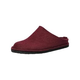 Haflinger Hausschuh »Hausschuhe Filz« Bordeaux 41 41 Verschluss: Schlupfschuh
