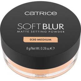 Catrice Puder »Soft Blur Matte Setting Powder« Seidige, ultraleichte Textur für ein mattes, weichgezeichnetes Finish Medium Leichte Formel für...