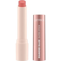 Catrice Lippenstift »Diamond Glaze Gloss Stick« Handliches Format für den Glamour unterwegs, pflegende Balsam-Textur Glow For It Innovative Textur,...