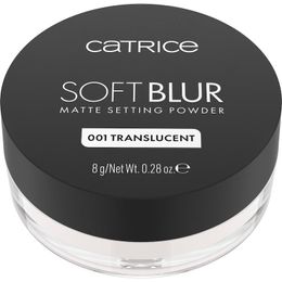 Catrice Puder »Soft Blur Matte Setting Powder« Ultraleichtes, lichtdurchlässiges Puder für alle Hauttöne Translucent Leichte Formel für...
