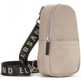 ELBSAND Umhängetasche »kleiner Rucksack« Crossbody Bag, Handtasche, Schultertasche, Mini Bag VEGAN sand
