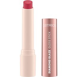 Catrice Lippenstift »Diamond Glaze Gloss Stick« Kompaktes, elegantes Design für unterwegs, pflegende Textur Too Glam To Give A Damn Innovative...
