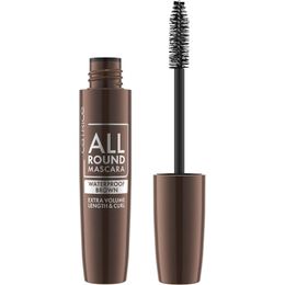 Catrice Mascara »Allround Mascara Waterproof Brown« Perfekt für dezente, alltagstaugliche Wimpern mit Definition Brown Wasserfeste, langanhaltende...