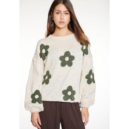 Haily's HAILY’S Strickpullover »LS A SK Fl44ower« beige flower XS XS Pullover von HaILY’S in bester Marken-Qualität