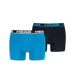 Head Boxershorts &raquo;BASIC BOXER 2P&laquo; 2er Pack, mit elastischem Logobund Blue / Black Combo M M Komfortabler Bund