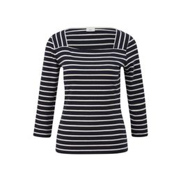 s.Oliver BLACK LABEL T-Shirt mit Streifen-Muster BLUE STRIPE 40 40 Shirt von s.Oliver BLACK LABEL