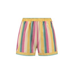 Shiwi Shorts 'Mala' Damen Gr&ouml;&szlig;e 42 goldgelb / pastellgelb / dunkelgr&uuml;n / hellpink