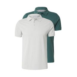 ABOUT YOU Poloshirt 'Sinan' Herren Gr&ouml;&szlig;e XXL grau / dunkelgr&uuml;n