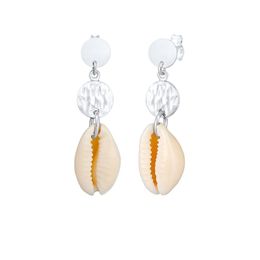 Elli Earrings 'Muschel' female Silver size One Size