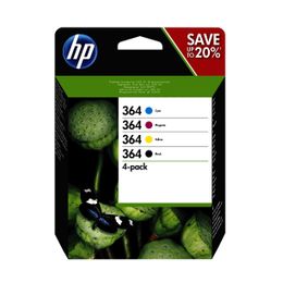 Original HP PhotoSmart Wireless B 110 a (N9J73AE / 364) Druckerpatrone Schwarz,Cyan,Magenta,Gelb