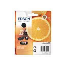 Original Epson Expression Premium XP-640 (C13T33514010 / 33XL) Druckerpatrone Schwarz