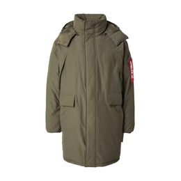 Alpha Industries Parka Herren Größe S grün