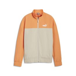 Puma Trainingsanzug Damen Gr&ouml;&szlig;e XL beige / orange / wei&szlig;