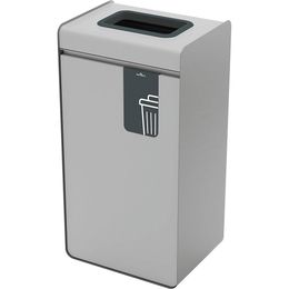 Durable Wertstoffsammler DURASORT® 55 l, HxBxT 830 x 420 x 330 mm, Restmüll, grau