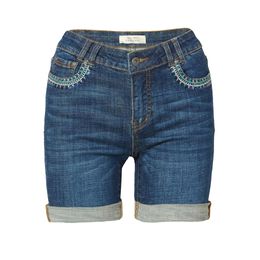 KOROSHI Shorts Damen Gr&ouml;&szlig;e 34 blue denim