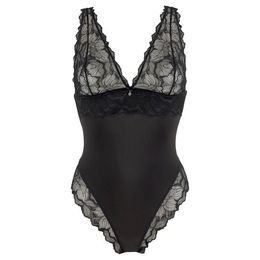 Lascana Body schwarz Gr. 34 f&uuml;r Damen. Ohne B&uuml;gel. K&ouml;rpernah
