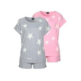 Arizona Shorty pink Gr. 32/34 für Damen. Mit Rundhals. Bequem. Nachhaltig.