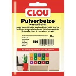 CLOU® Clou Wasserbeize-Pulver mahagonifarben 12 g