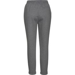 Vivance Damen Jogger Pants, grau gestreift, Gr&ouml;&szlig;e 38