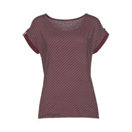 Vivance Damen Kurzarmshirt, beere, Gr&ouml;&szlig;e 32/34