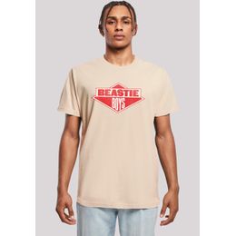 F4NT4STIC Herren Print-Shirt "The Beastie Boys", beige, Gr. XS, Obermaterial: 100% Baumwolle, Shirts, Premium Qualität