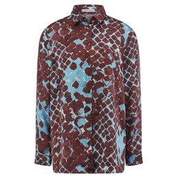 Peter Hahn - Bluse, braun, Gr. 50 / XL