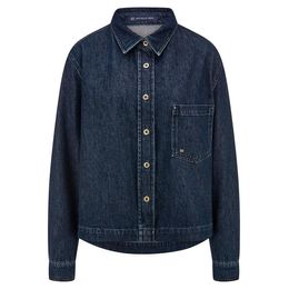 Raffaello Rossi - Jeansbluse, denim, Gr. 44 / L - Baumwolle