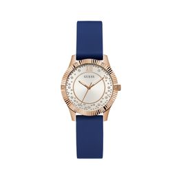 Guess Analog ' Starstruck' Damen Gr&ouml;&szlig;e One Size blau / rosegold