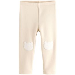 next Leggings M&auml;dchen Gr&ouml;&szlig;e 122 beige / creme