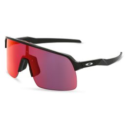 Oakley OO9463 SUTRO LITE | Herren-Sonnenbrille | Fassung: Halbrand, Monoscheibe, Kunststoff, Schwarz Matt | Glasfarbe: Violett Verlaufend