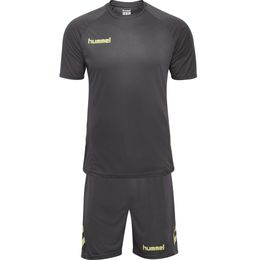 Hummel Trainingsanzug 'Promo' Herren Gr&ouml;&szlig;e XXXL hellgelb / schwarz
