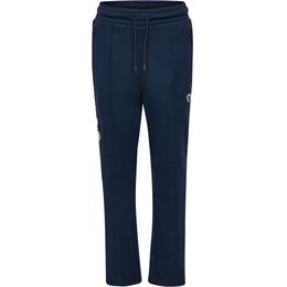 Hummel Hose 'Archive' Jungen Gr&ouml;&szlig;e 122 navy / wei&szlig;