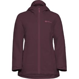 Jack Wolfskin Moonrise Damen Doppeljacke dunkelrot L - Damenjacken