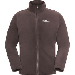 Jack Wolskin Winterstein Herren Fleecejacke dunkelbraun 4XL - Herrenjacken von Jack Wolfskin
