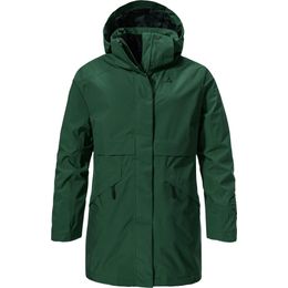 Schöffel Schöffel Urban Ins Parka Style Malkay Damenjacke dunkelgrün 42 - Damenjacken