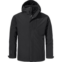 Sch&ouml;ffel Sch&ouml;ffel 3in1 Tamina Herren Doppeljacke schwarz 52 - Herrenjacken